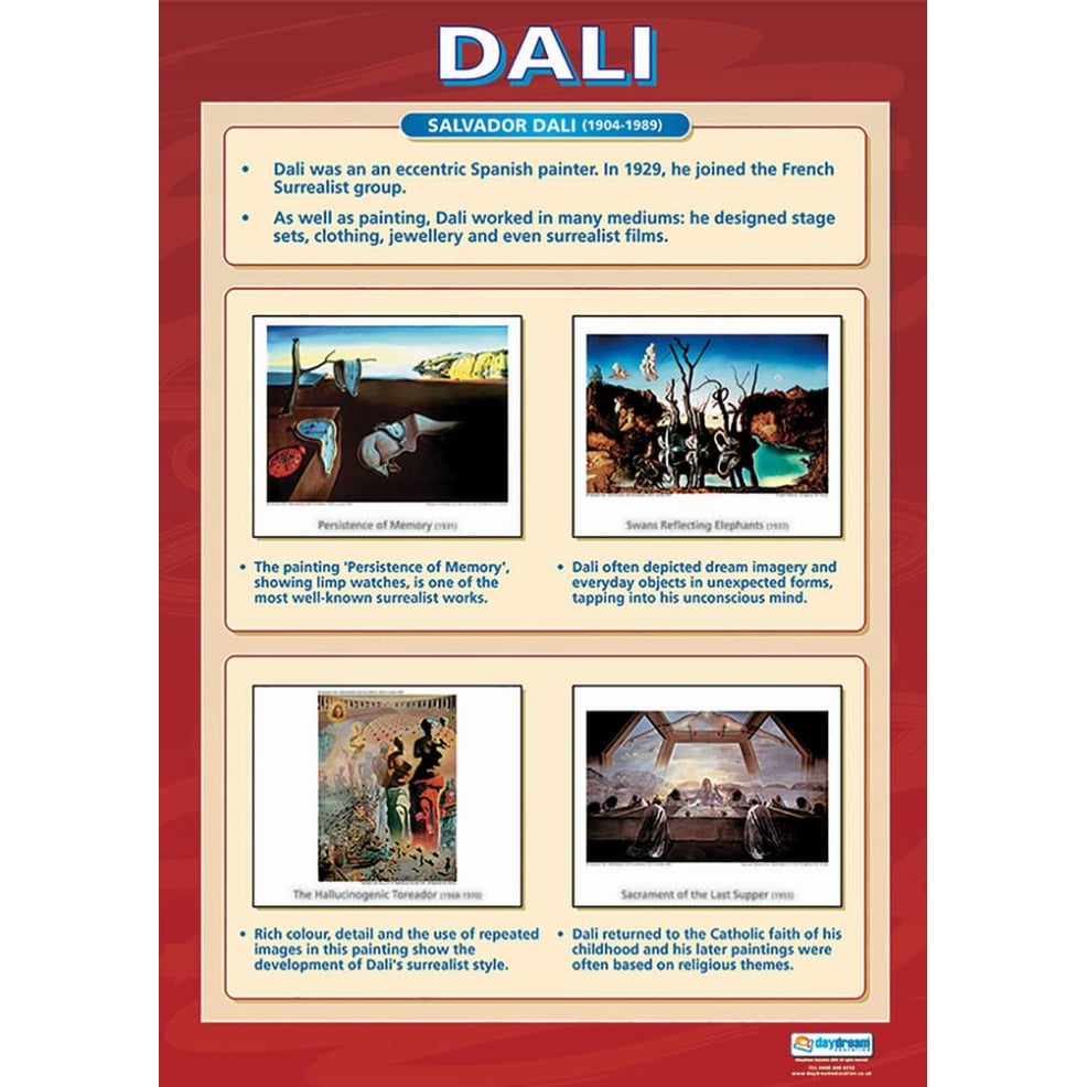 Dali Poster - Daydream Education