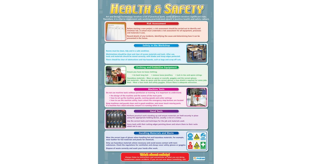 Health & Safety Poster - Daydream Education