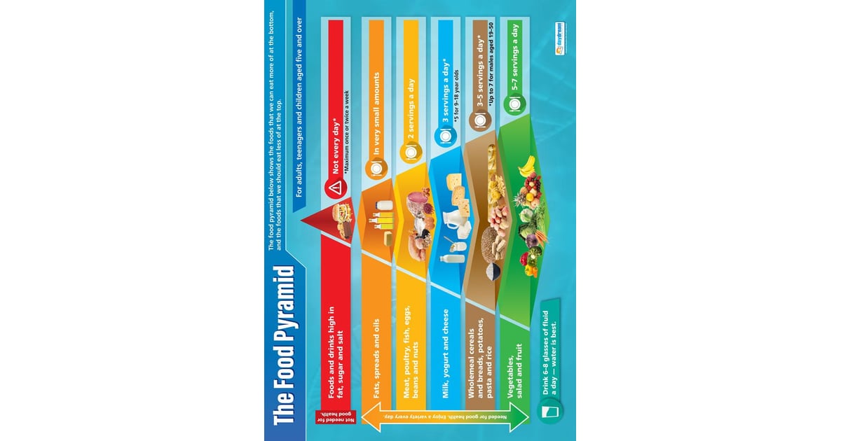 The Food Pyramid Poster - Daydream Education