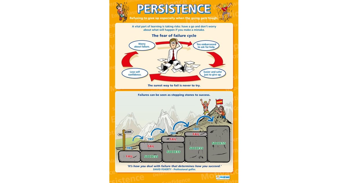 Persistence Poster - Daydream Education