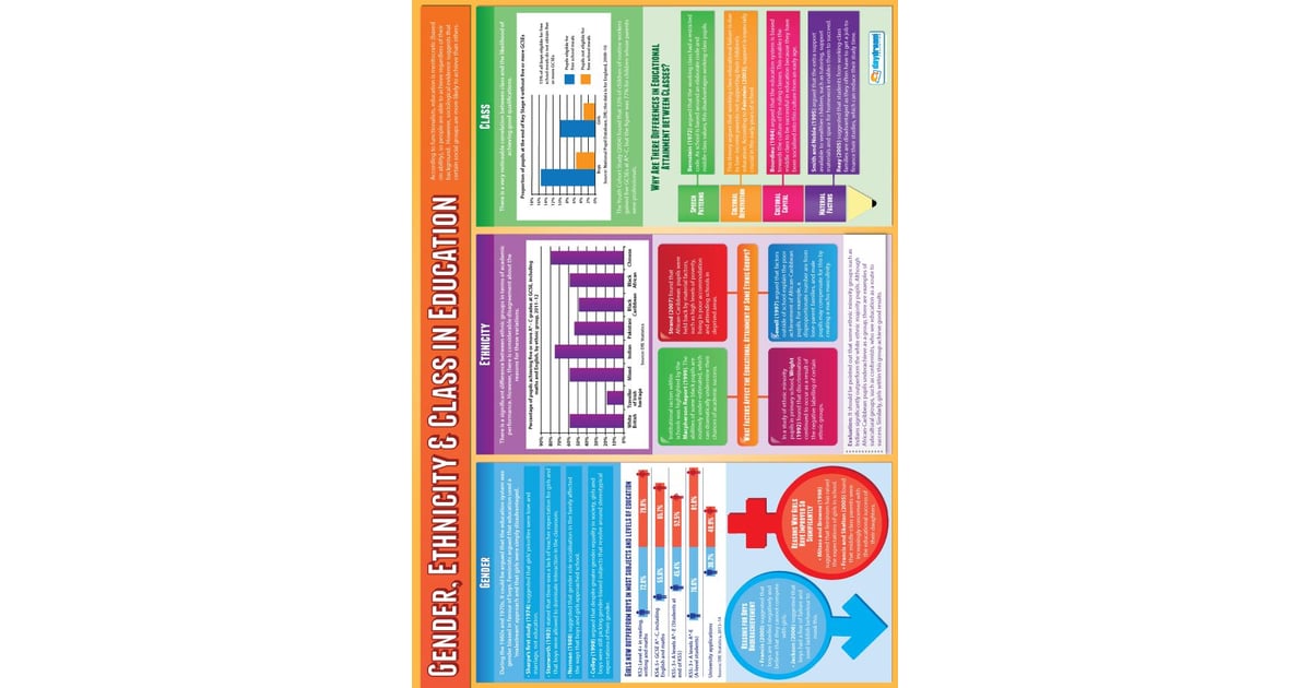 Gender Ethnicity & Class in Education Poster - Daydream Education