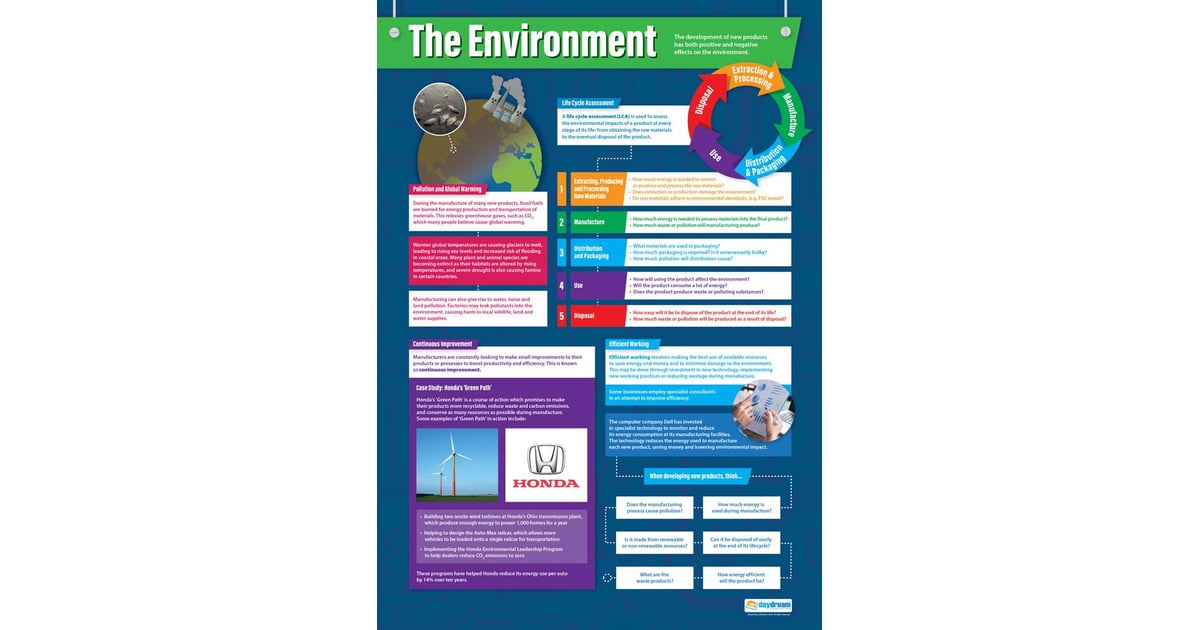 The Environment Poster - Daydream Education