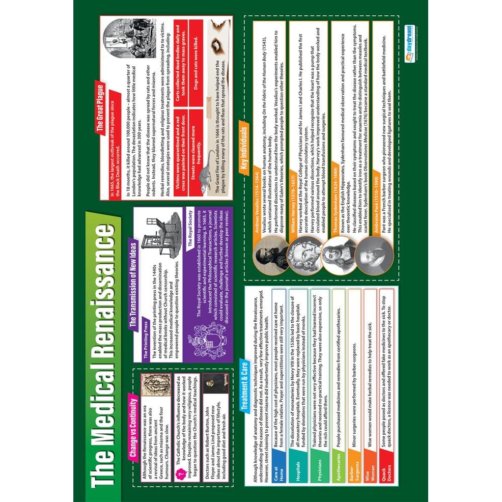 The Medical Renaissance Poster - Daydream Education