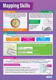 Maps Posters - Set of 4 - Daydream Education