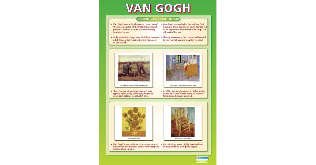 Van Gogh Poster - Daydream Education
