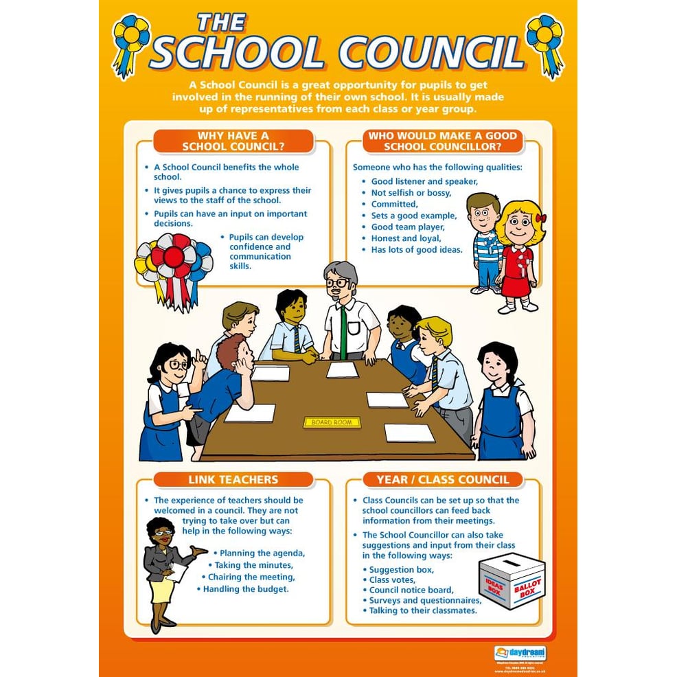 The School Council Poster - Daydream Education