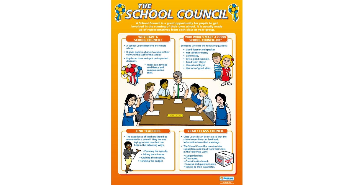 The School Council Poster - Daydream Education