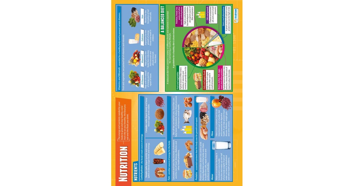Nutrition Poster - Daydream Education