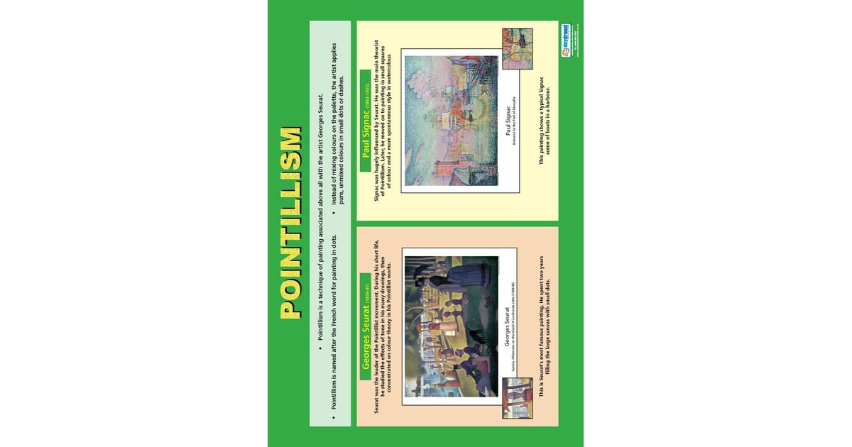 Pointillism Poster - Daydream Education