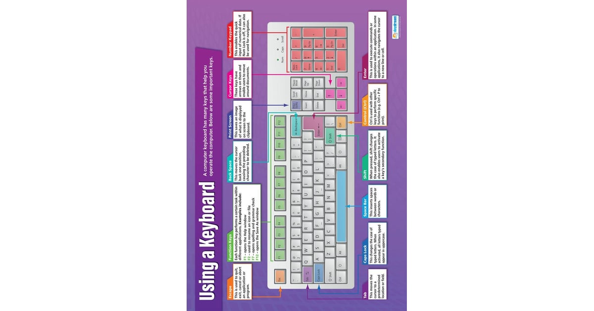 Using a Keyboard Poster - Daydream Education