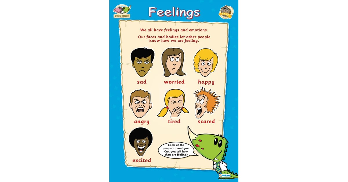 Feelings Poster - Daydream Education