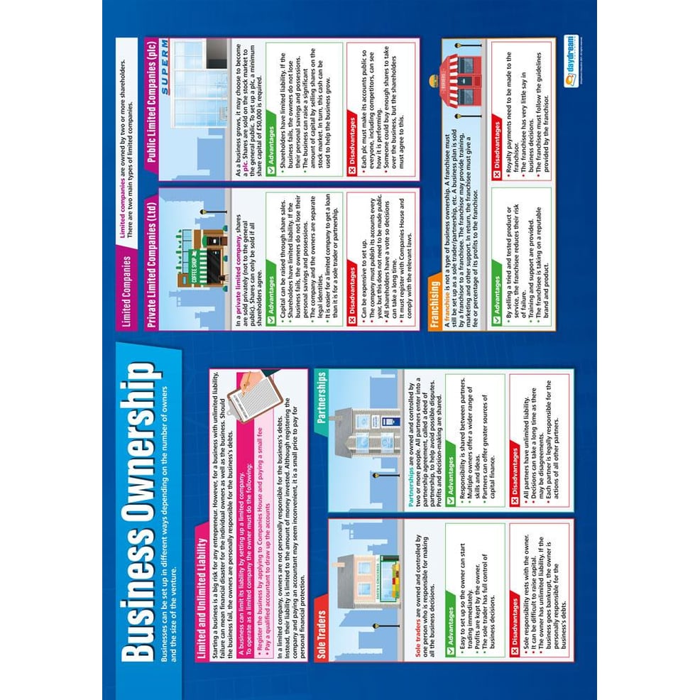 Business Ownership Poster - Daydream Education