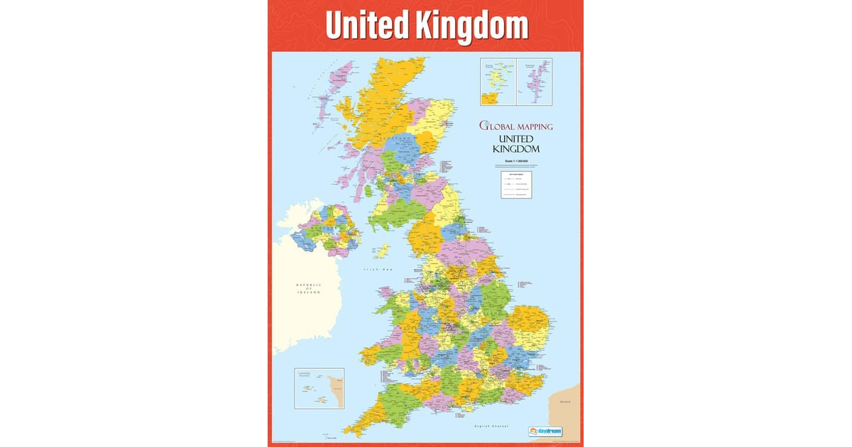 United Kingdom Poster - Daydream Education