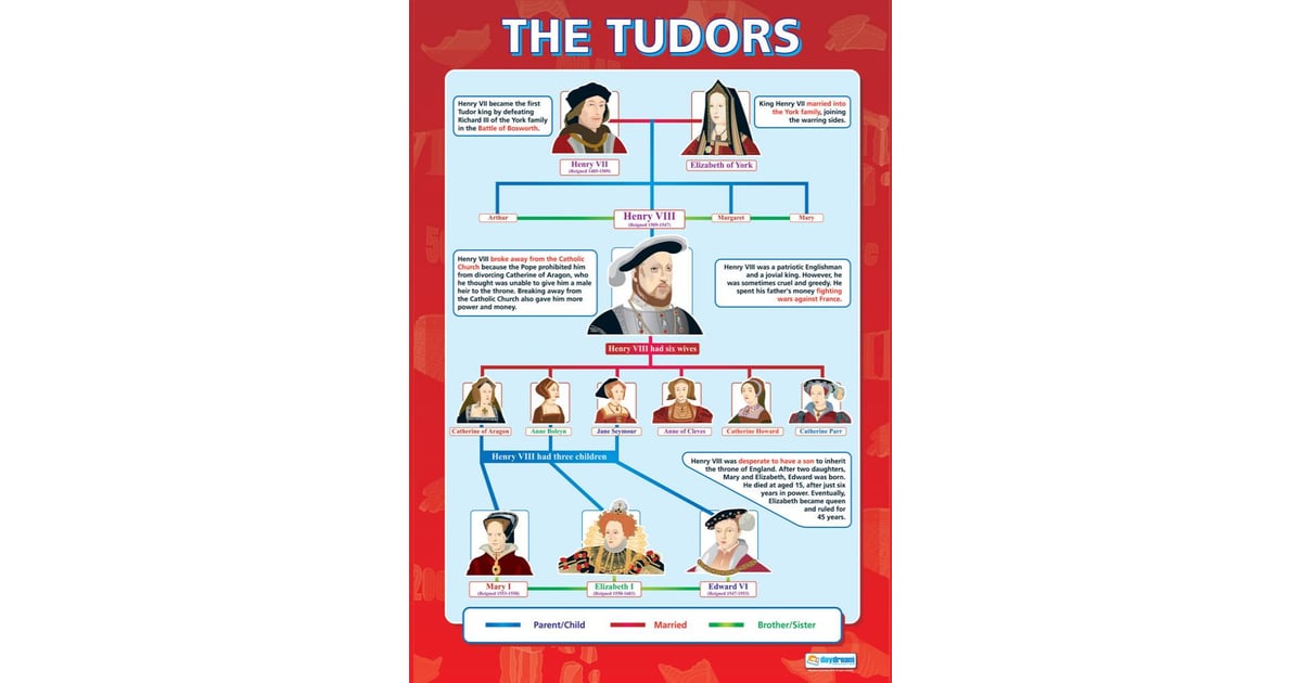 The Tudors Poster - Daydream Education