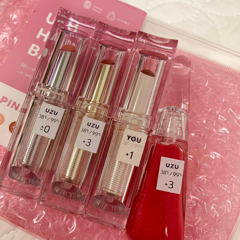 UZU 唇膏套裝 happy bag pink edition | Buyandship Hong Kong