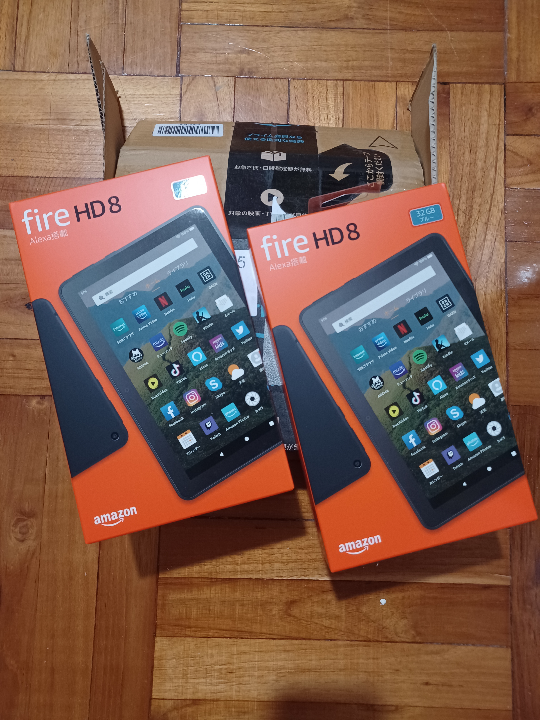 Amazon fire tablet blue HD8 | Buyandship 國際網購轉運（香港）