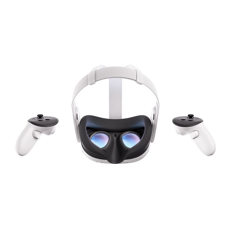 Meta Quest 3 - Casque de réalité virtuelle et mixte 512 Go, Blanc - Meta