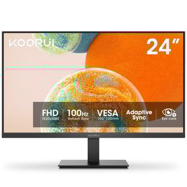 KOORUI E2412F Monitor PC - 24 pulgadas Resolución Full HD 1920*1080 ...