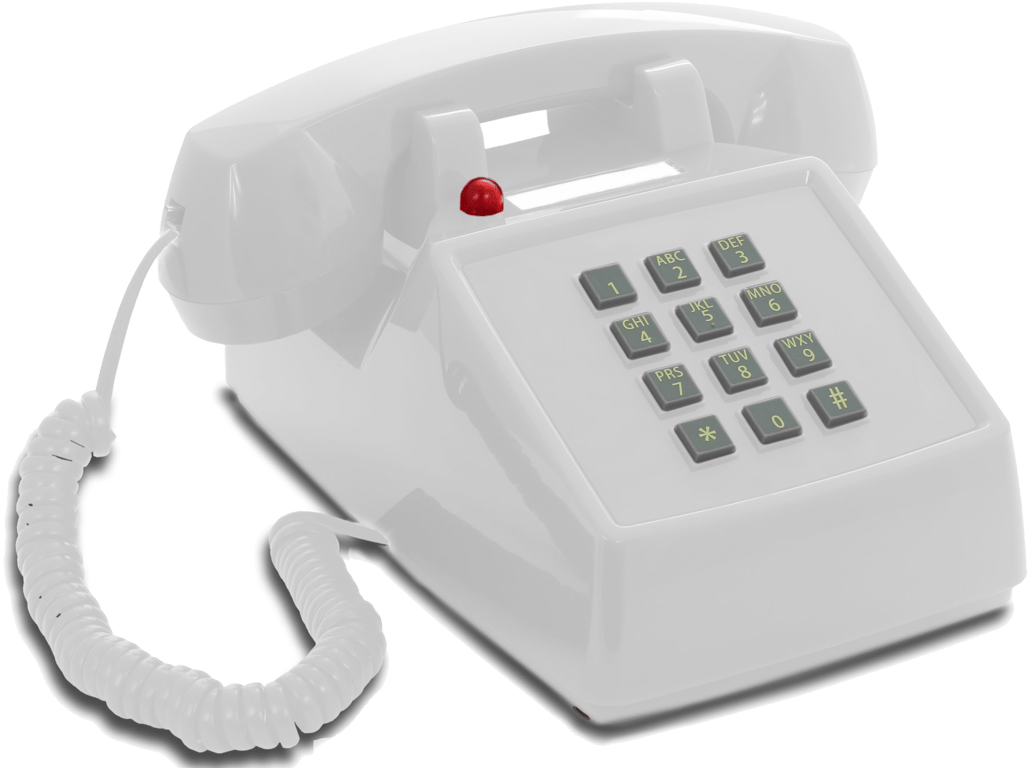 OPIS PushMeFon Cable : Téléphone rétro a touches avec sonnerie en métal