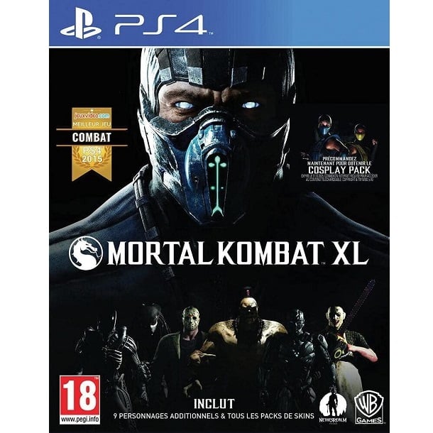 Warner Bros Mortal Kombat XL, PS4 Standard+French add-on PlayStation 4 ...