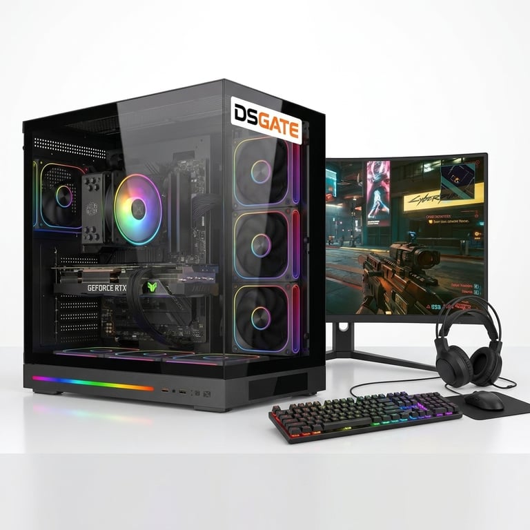 Pack DSGate PC Gamer Premium DD – Ryzen 7 5700X – GeForce RTX 5060 8 Go ...