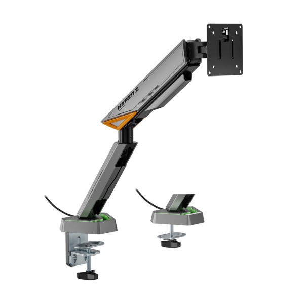 Support de table pivotant et inclinable à contrepoids pour moniteur-TV ...