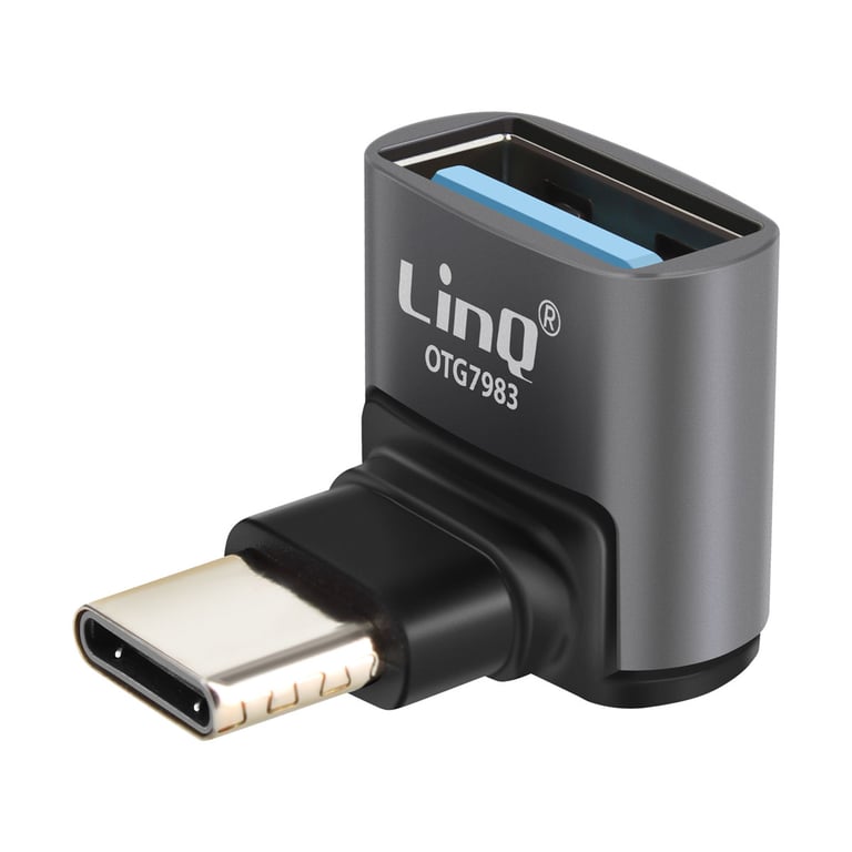 Adattatore di Carica e Trasferimento USB-C Maschio a USB-A Femmina ...