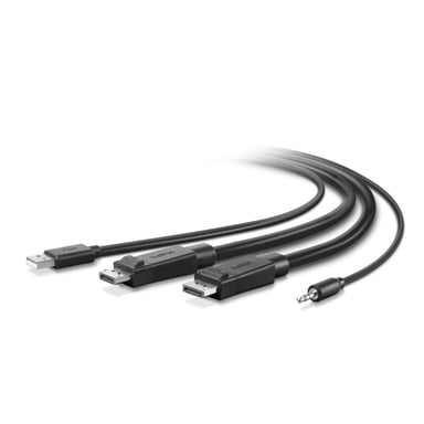 Belkin F1D9020B10 câble kvm Noir 3 m - Belkin
