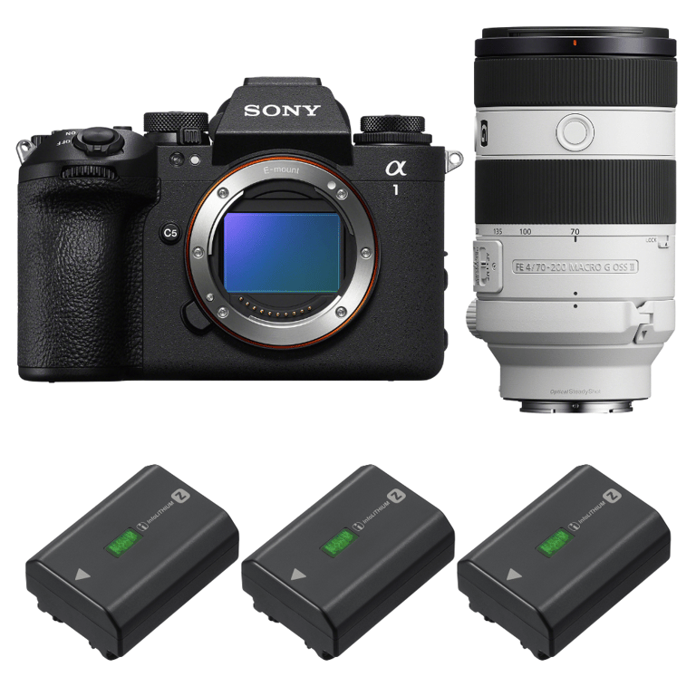 Appareil photo hybride Sony Alpha 1 II + FE 70-200mm f/4 Macro G OSS II ...