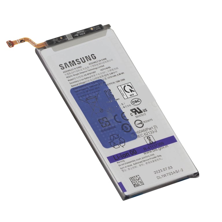 Batería interna secundaria para Galaxy Z Fold 5 2310mAh Original EB ...
