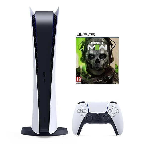 Pack PS5 & Modern Warfare II - Console de jeux Playstation 5 (Digitale ...