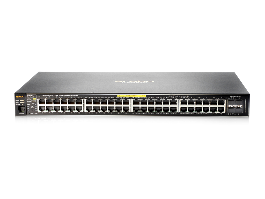 HPE Aruba Networking 2530 48 PoE+ Gestionado L2 Fast Ethernet (10/100 ...