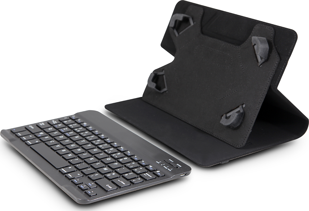 Pack 2 en 1 Cartera Universal Tablets UNEE 9-10.5 + Teclado Bluetooth ...