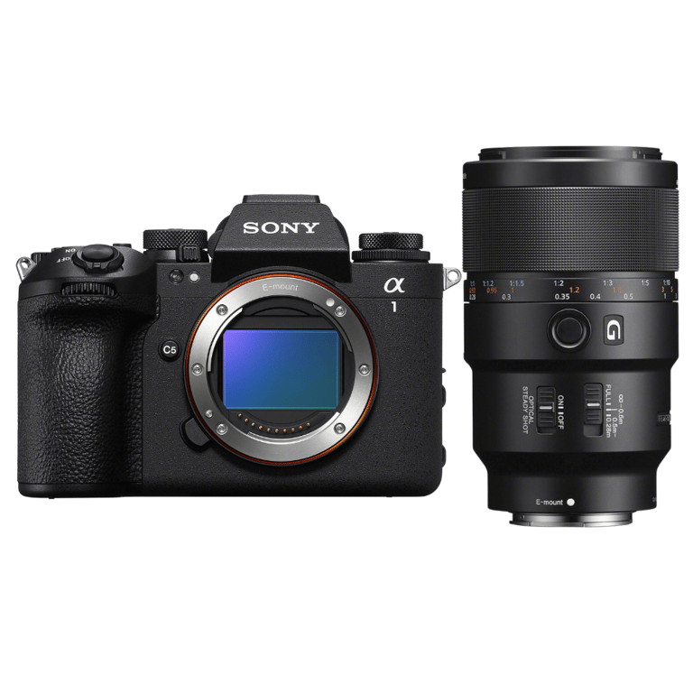 Appareil photo hybride Sony Alpha 1 II + FE 90mm f/2.8 Macro G OSS ...