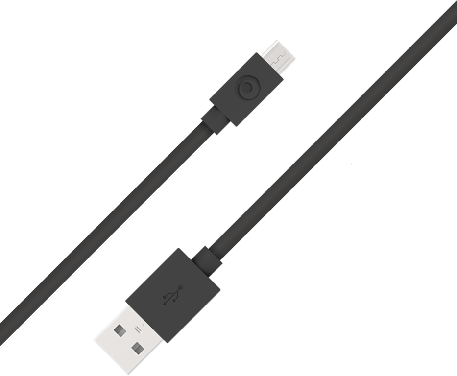 BigBen Connected Cable USB A/micro USB 1,2m - 2,1A Negro - Bigben Connected