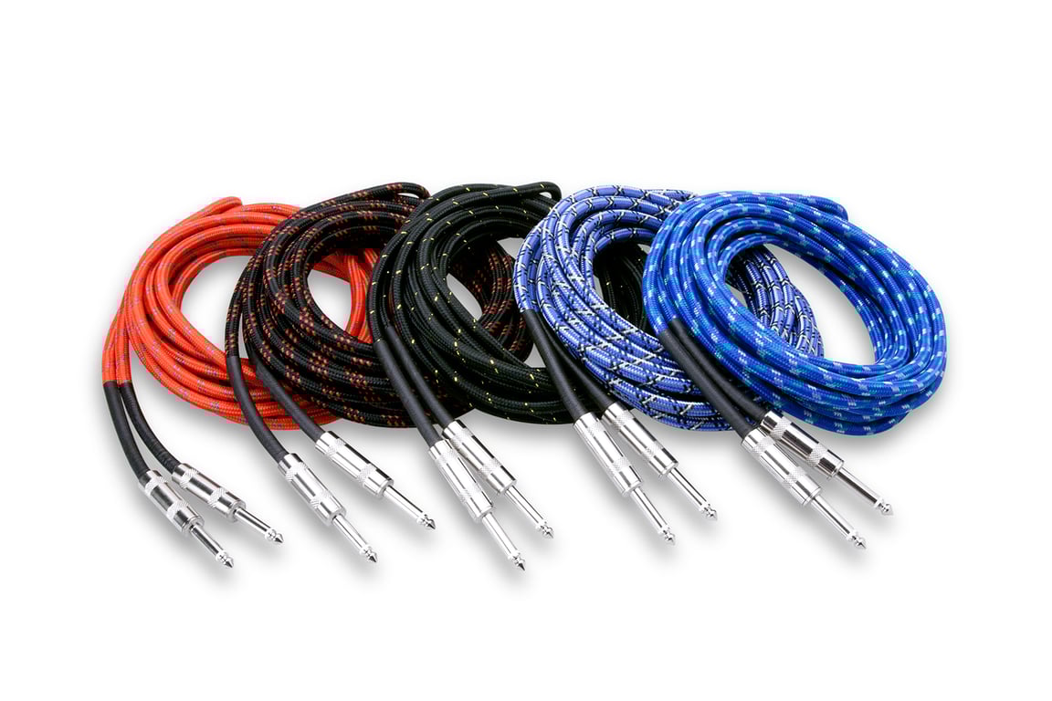 Hosa Technology 3GT-PAK 10 pc, Assorted cable de audio 5,5 m 6,35mm TS ...