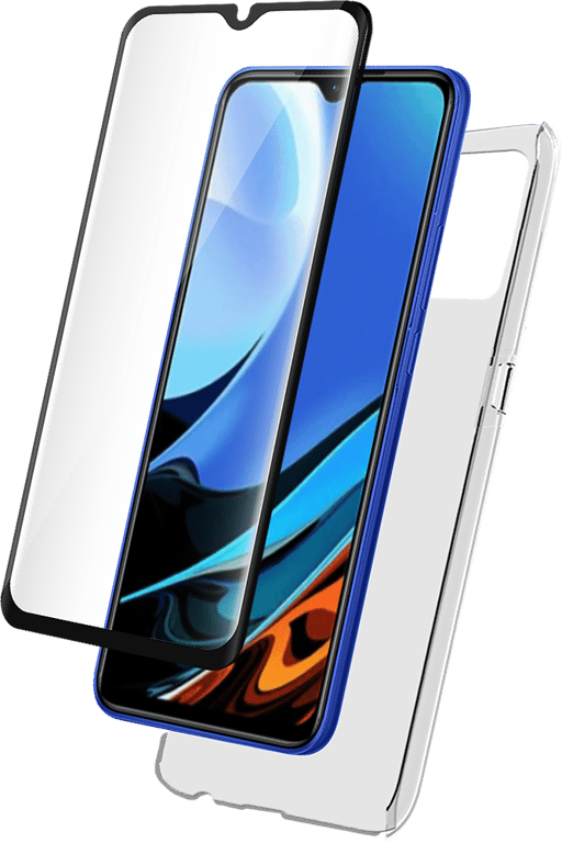 Pack 2 en 1 Coque Xiaomi Redmi 9T Souple Transparente + Protège écran 2 ...