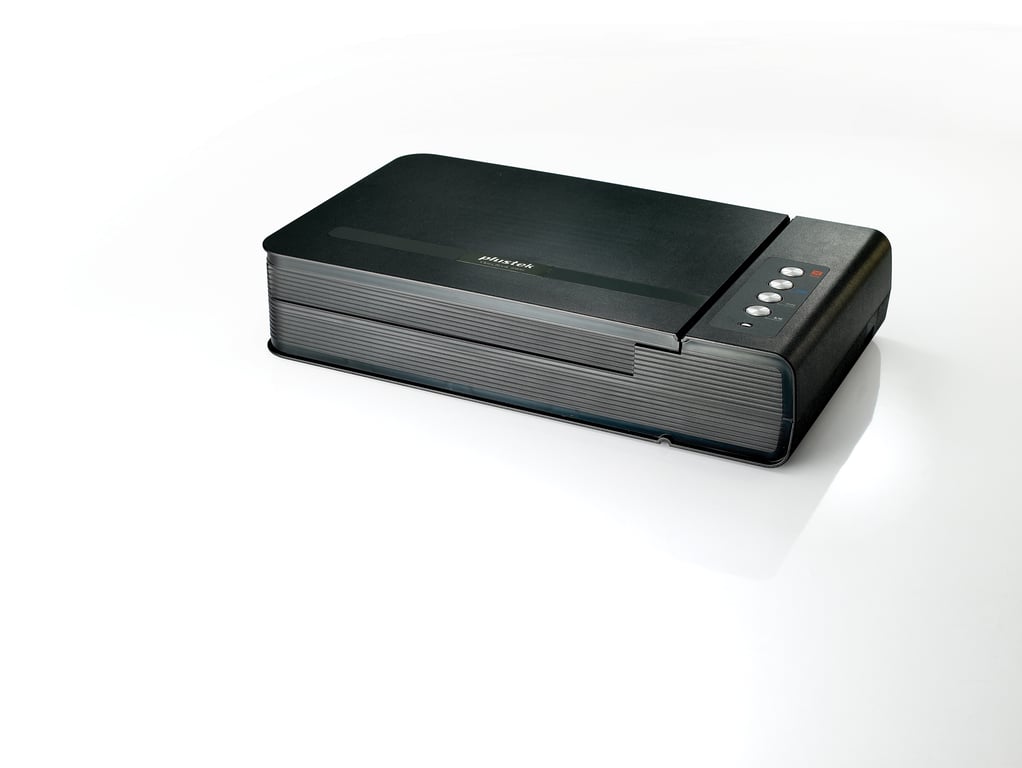 Plustek OpticBook 4800 Scanner à plat 1200 x 1200 DPI A4 Noir - Plustek