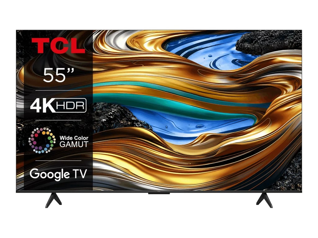 TCL P75 55P755 TV 139,7 cm (55 ) 4K Ultra HD Smart TV Wifi Titane - Tcl
