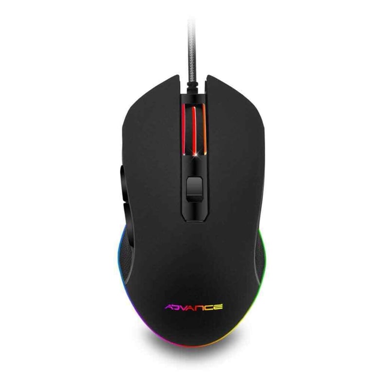 GTA 210 LED RGB Gamer Mouse para PS4, PS3, XBox One y PC - Advance