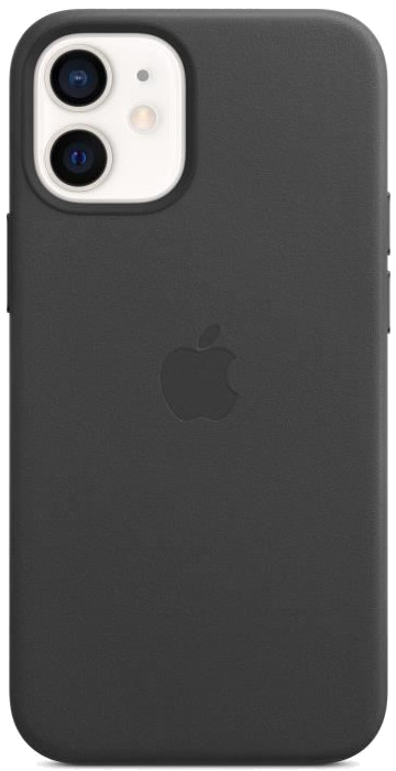 APPLE iPhone 12 mini Coque en cuir avec MagSafe - Noir