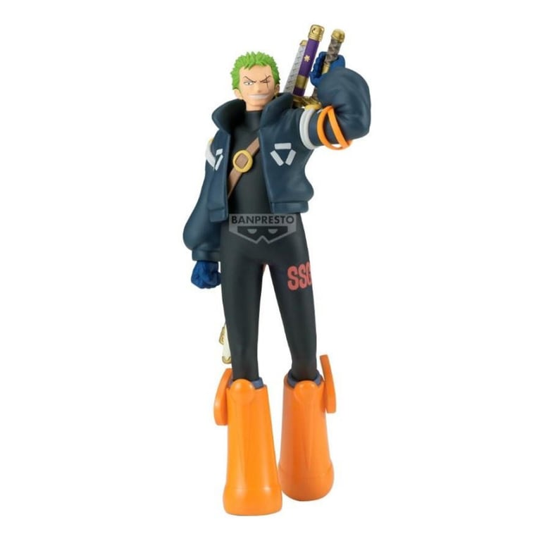 Figurine Banpresto One piece The Shukko Roronoa Zoro versus Egghead ...