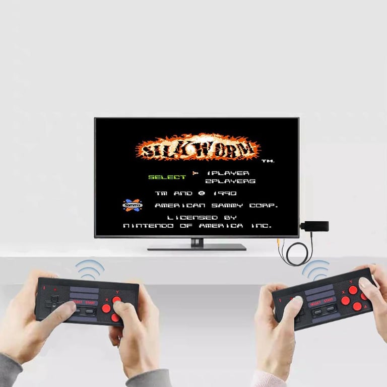 Smartek Mini Retro Console 620 juegos precargados con mandos inalámbricos - Smartek