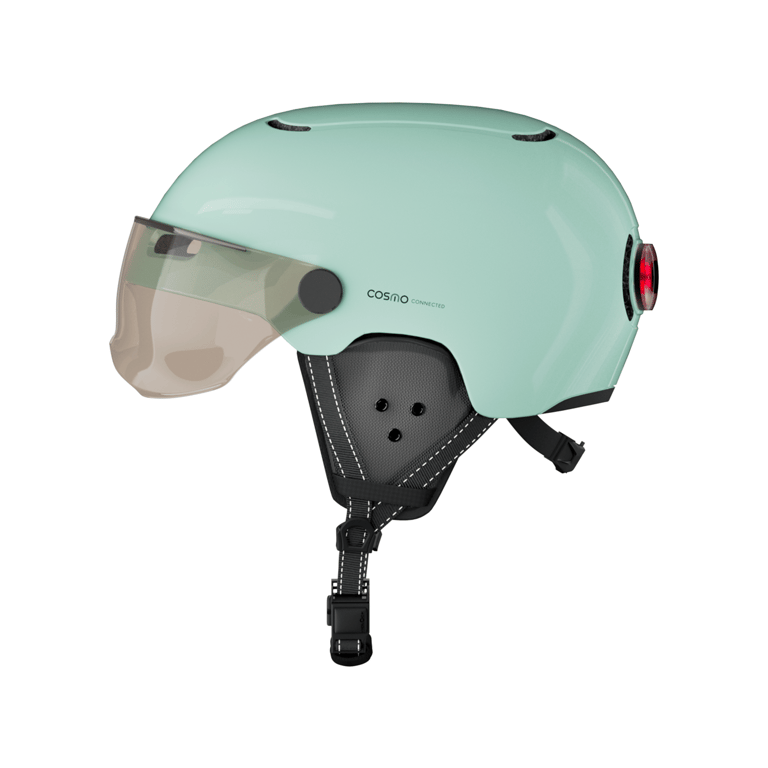 Cosmo Fusion Premium - Casque avec éclairage Vélo Arrière Intelligent ...