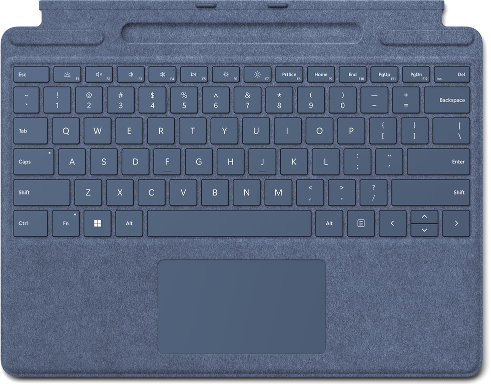 Microsoft Surface Pro Keyboard Azul Microsoft Cover port AZERTY Francés ...