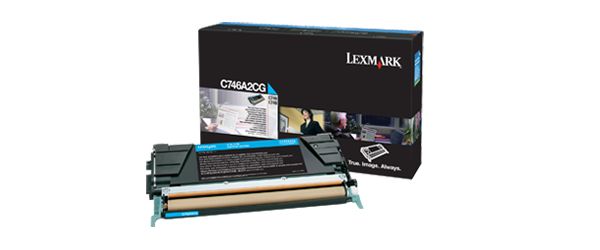 Lexmark C746A2CG Cartouche laser pour Lexmark C746/C748 - Lexmark