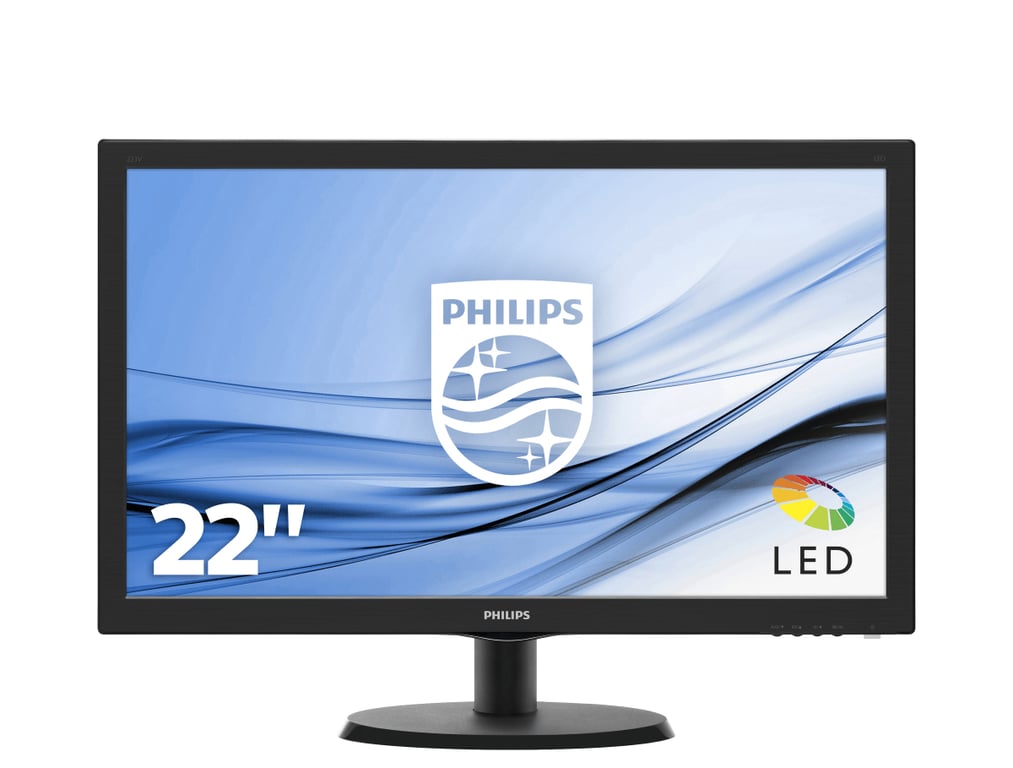 Philips V Line Monitor LCD con SmartControl Lite 223V5LSB2/10 - Philips