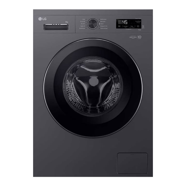 Machine à laver hublot LG F84B15MBS 8 kg 1400 tr/min vapeur WiFi Direct ...