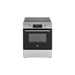 Cuisinière induction Continental Edison CECI60FPS 3 feux Four 65L ...