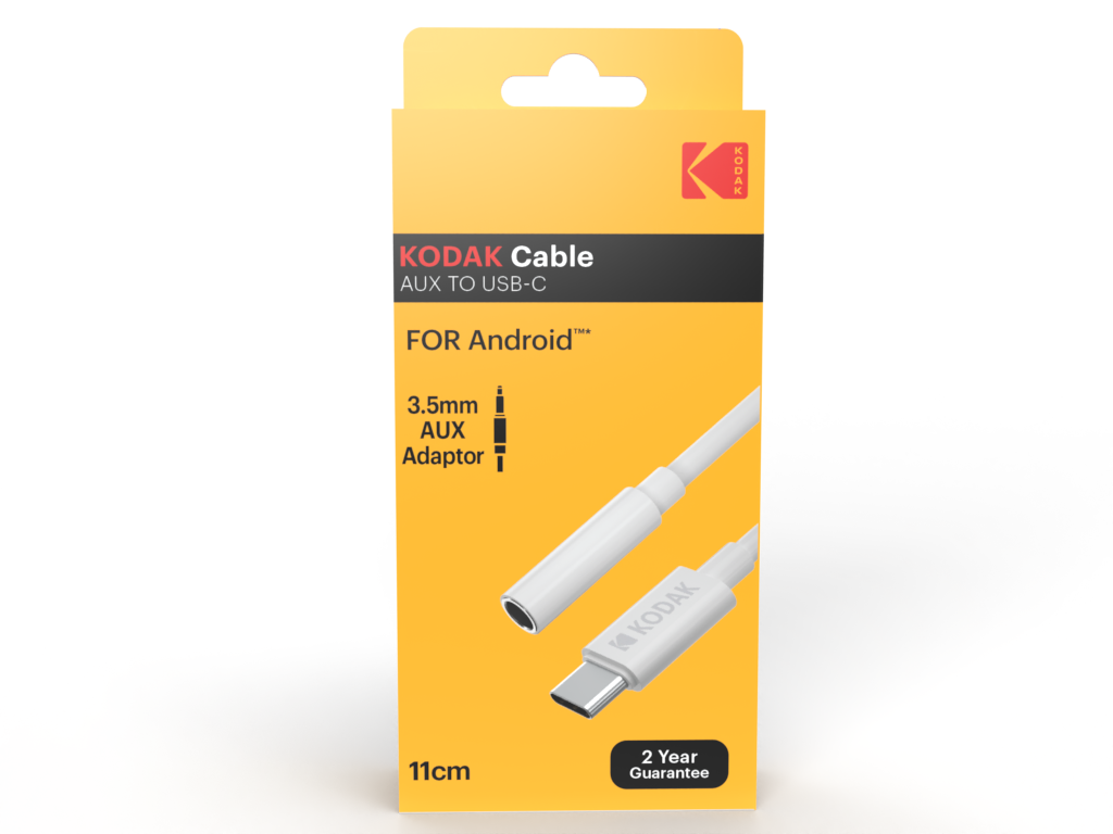 KODAK Cable AUX a USB-C - Conectividad de audio de alta calidad ...